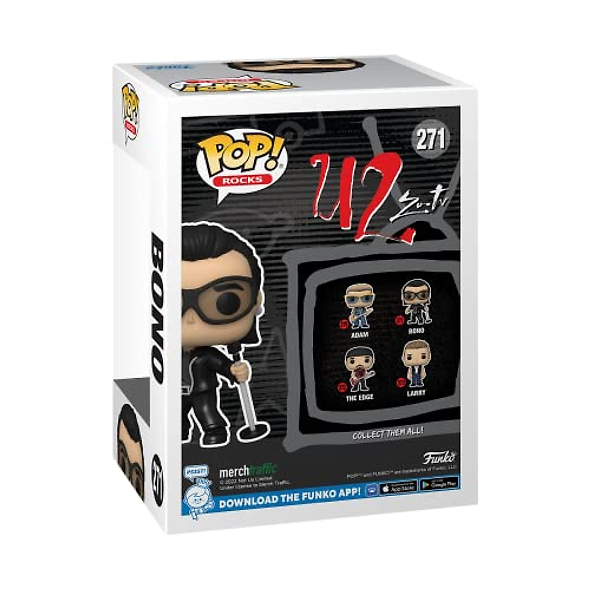 Funko Pop! Rocks: U2, ZooTV - Bono