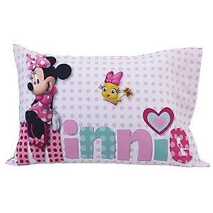 Disney Minnie Mouse 2 Pack Toddler Sheet and Pillowcase Set