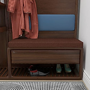 Focuprodu Bench Cushion 36 inch, Patio Furniture Cushions, Personalized Custom Non-Slip Durable Window Cushions Chair Cushions. 90+ Colors to Choose from. (36x14x2.5, Dark Brown)