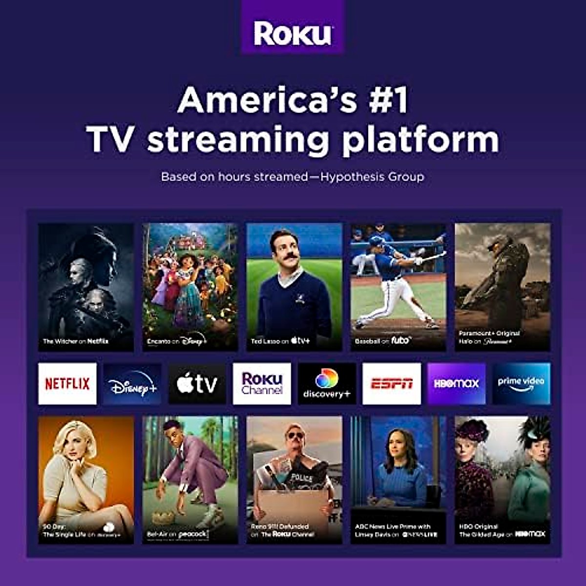 Roku Express HD Streaming Device with High-Speed HDMI Cable and Simple Remote, Guided Setup, and Fast Wi-Fi (2022) (Renewed)