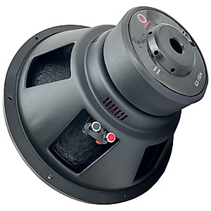 Gravity 1x 15 Inch 2400 Watt Car Audio Subwoofer w/ 4 Ohm DVC Power 15 in. Sub - Feature Dual Voice Coil, Thick Magnet, Design for Car, ATV, Van, High Performance Car Show