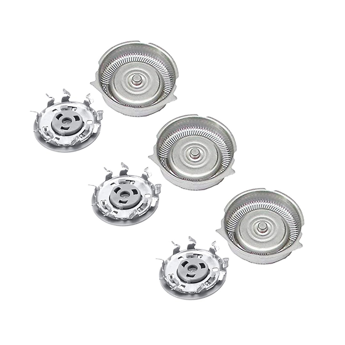 FLN SH50/52 Replacement Heads for Series 5000, Razor Blades Lift and Cut Sharp No Pulling Hair Shaver Heads Easy Install