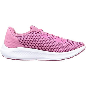 Under Armour Women's Charged Pursuit 3, (601) Pace Pink/Pace Pink/White, 7