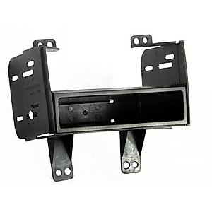 Scosche NN1670B Compatible with 2011 Nissan Rogue / 2011-13 Rogue w/Nav. ISO Double DIN & DIN+Pocket Dash Kit Black
