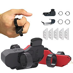 The Dani Blade, Box Cutter | Patented Hand Mounted Self-Retracting Utility Knife| Inhanced Design For Safety & Control, Easy To Use, Perfect For Every Cutting Job.