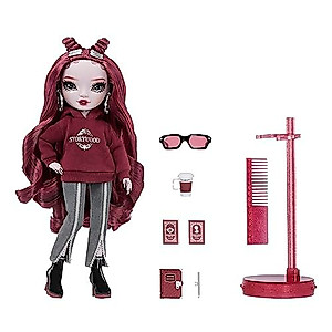 Rainbow High Shadow High Scarlett - Red Fashion Doll. Fashionable Outfit & 10+ Colorful Play Accessories. Great Gift for Kids 4-12 Years Old & Collectors