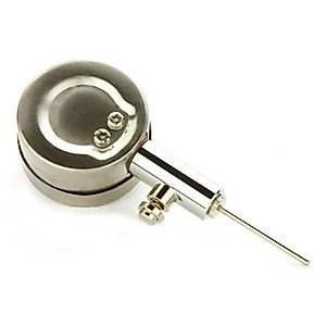 Haploon Accurate Ball Pressure Gauge Heavy Duty Metal Made,Test and Adjust The Pressure for Football Soccer Rugby Basketball Volleyball and Other Balls