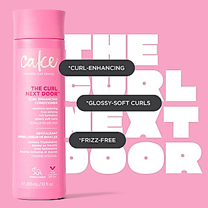Cake Beauty The Curl Next Door Curl Enhancing Conditioner, 10 Ounce