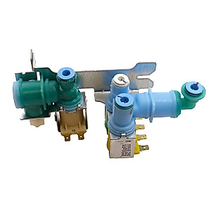Endurance Pro UPGRADED OEM 242252702 Triple Water Inlet Valve Compatible with Frigidaire Kenmore Electrolux Refrigerator K-76150, 241734301, WV2702, 240321801, AP5671757, 241636701, 240531101