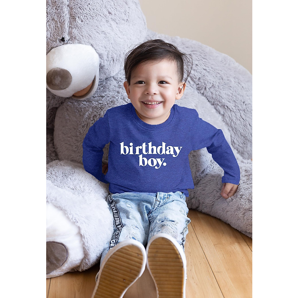 birthday boy shirt toddler outfit its my year old first 1st 2nd 3rd 4th 5th tshirt (as1, age, 5_years, Charcoal Blue - Long Sleeve)