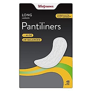 Walgreens Long Pantiliners 48.0ea