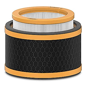 TruSens Air Purifier with Smoke & Odor Filter and Carbon Bundle | Small | UV-C Light + HEPA Filtration | Filters Odors, Smoke Pollutants And VOCs