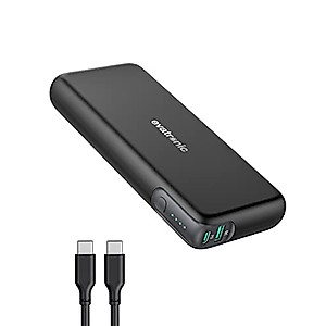 evatronic Laptop Power Bank, 20000mAh 60W PD 3.0 Portable Charger, USB C Fast Charging External Battery Pack for MacBook, Dell, iPad Pro, iPhone 14 Pro Max, Galaxy, Switch, Steam Deck and More