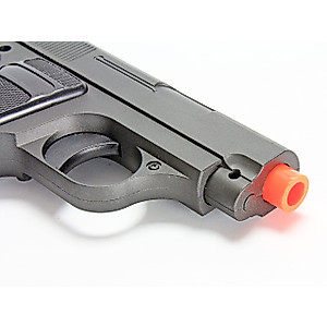 BBTac G1 Airsoft Spring Pistol Full Metal Slide and Body Ultra Subcompact 6" Pocket Pistol 215 FPS Spring Airsoft Gun by BBTac®