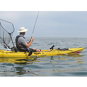 Shark Teeth Mouth Reflective Decals Graphics Sticker Fishing Boat Canoe Car Truck Kayak Decals Accessories,14.8 x 5.0 inches