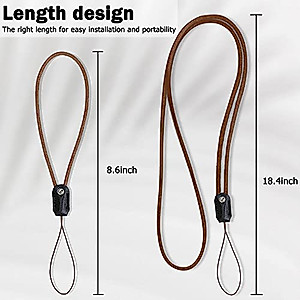 Neepanda 2Pack Lanyard Compatible with AirPods Pro 2, 1 Adjustable Neck Strap, 1 Hand Wrist Strap, New Earbuds Lanyard Compatible for Apple AirPods Pro (2nd Generation) Charging Case