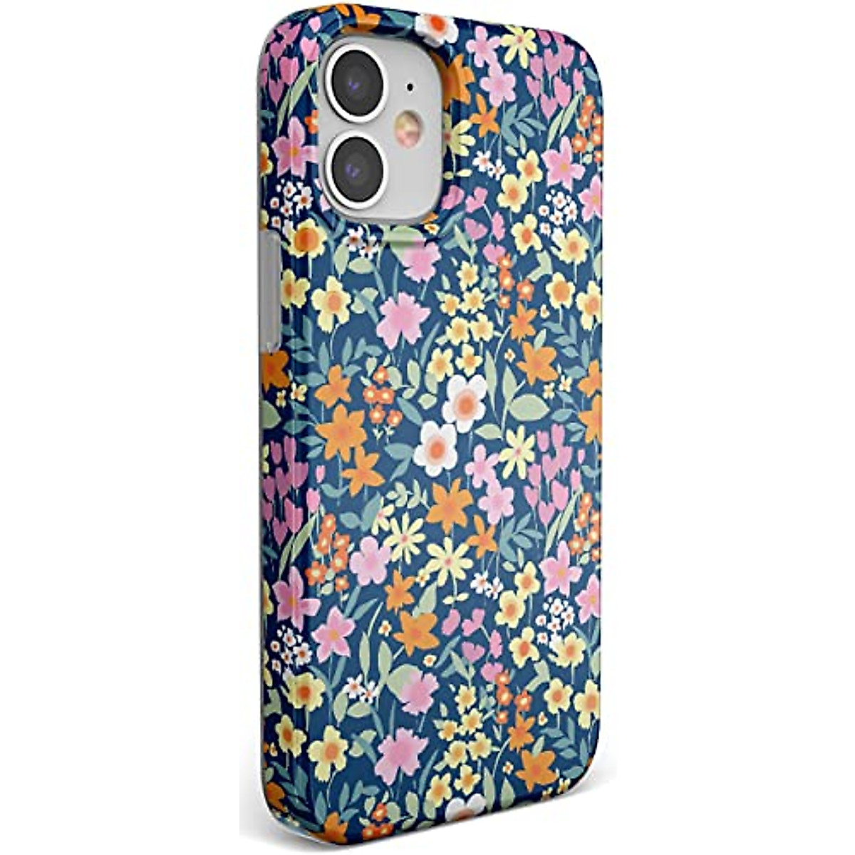 Casely iPhone 11 Case | Full Bloom | Navy Floral Case