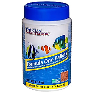 Ocean Nutrition 400g Formula1 Marine Pellet Frozen Food, Small