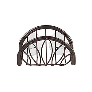 Spectrum Diversified Sink Cradle Sponge Holder Leaf Suction, Bronze