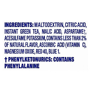 Crystal Light Sugar-Free Pomegranate Green Tea Naturally Flavored Powdered Drink Mix 5 Count Pitcher Packets