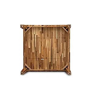 East West Furniture OXT-ANA-T Oxford Square Dining Table for Small Spaces, 36x36 Inch, Natural