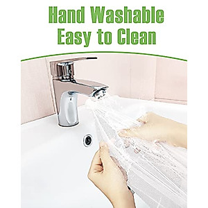 Lauon Food Covers, 1 Extra Large (40"X26") & 4 (17"X17"), 5 Pack White Mesh Plate Serving Tents, Pop-Up Umbrella Screen Tents, Jumbo Food Net for Outdoor Picnics Parties BBQ, Collapsible and Reusable