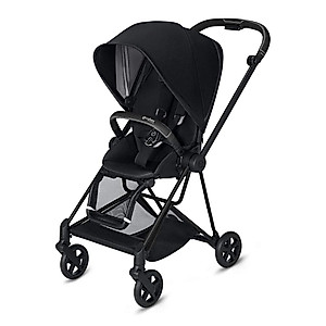 Cybex Mios 2 Travel System Matte Black Frame Premium Black Seat
