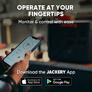 Jackery Portable Power Station Explorer 3000 Pro, 3024Wh Capacity and 3000W Output, 2x100W PD Ports, 2.4H to Full Charge, Compatible with SolarSagas, for Outdoor RV, Camping, Emergencies (Renewed)