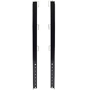 ECOTRIC Heavy Duty 3-Place Edgers Gas Weeder Trimmer Rack Holders for Open Landscape Trailer