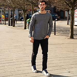 AX BOXING Mens Casual Shoes Fashion Sneakers Breathable Comfort Walking Shoes for Male(Aa Gray, Numeric_9)