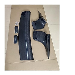 Quality Carbon Fiber Rear Roof Spoiler Wing Trunk Lip Boot Cover Car Styling ，Compatible for Toyota Supra MK4 JZA80 (Color : FRP)