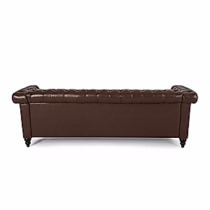 Christopher Knight Home Parkhurst Sofas, Dark Brown