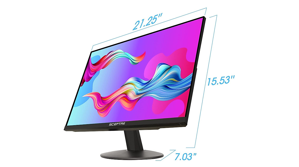 Sceptre 24-Inch IPS Monitor with HDMI & Built-in Speakers