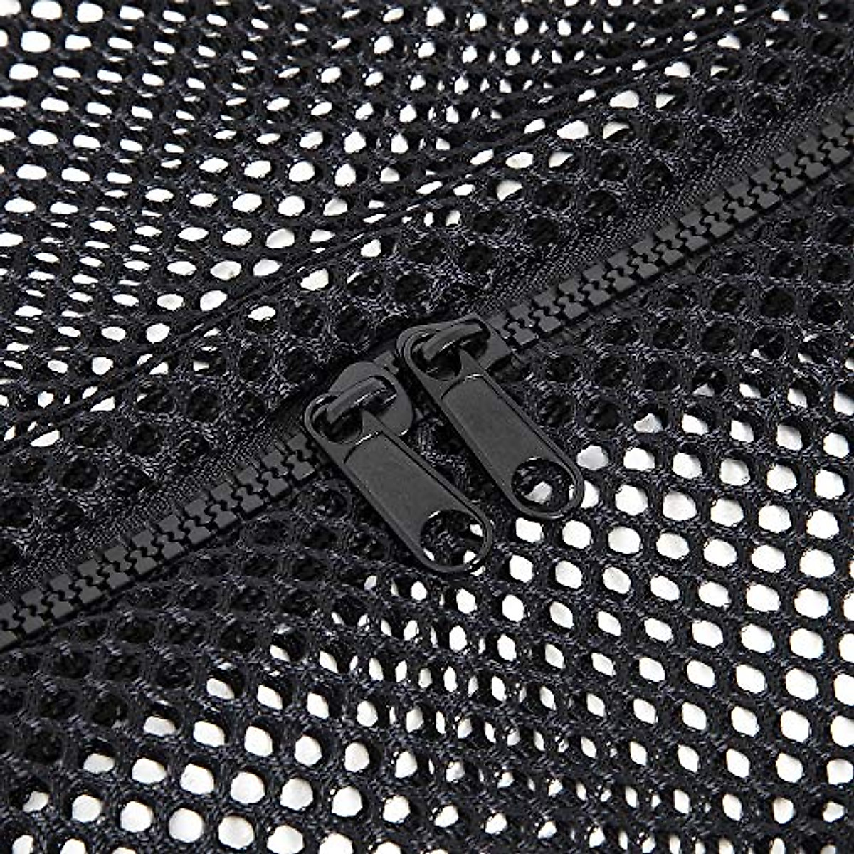 Champion Sports Mesh Duffle Bag with Zipper and Adjustable Shoulder Strap - Multipurpose 15” x 36” Gym Bag for Equipment, Sports Gear, Laundry - Breathable Mesh Scuba and Travel Bag in Multiple Colors