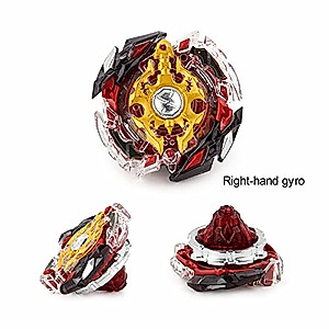 Gytobytle 4 Bey Spinning Top Spriggan Launcher Battling Set, Blade Burst Surge Metal Fusion with Box for Boys Kids