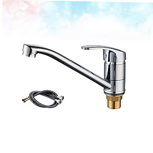 Homoyoyo Water Tap Water Faucet Black Tub Faucet Kitchen Sink Sprayer Faucet Kitchen Sink Faucet Gold Kitchen Faucet Bathtub Faucet Waterfall Faucet Single Hole Accessories