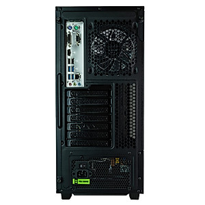 Periphio Reaper Gaming PC - AMD Ryzen 5 5600G 4.4GHz, Radeon Vega 7 (4GB) iGPU, 16GB DDR4 3600MHz Gaming RAM, 250GB NVME SSD + 1TB HDD, Wi-Fi, Windows 10 Computer (Windows 11 Ready) (Ryzen 5 5600G)…