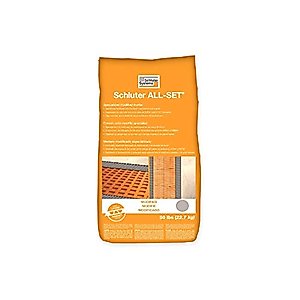 Schluter Systems Thinset (ALL SET MODIFIED WHITE (50LB))