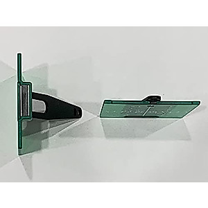 Reflective Target Canada Magnetic Laser Target Plate (Target Plate With Stand for Green Laser), 4inch x 3inch