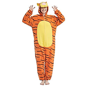 Waninxoin Unisex Adults Halloween Costumes Onesie Animal Outfit Sleepwear animal One-piece pajamas