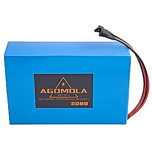agomola 48V Lithium Battery Ebike Battery 20Ah for Electric Bicycle Mountain Bike Bird Scooter Moped Lithium ion Battery with Charger BMS