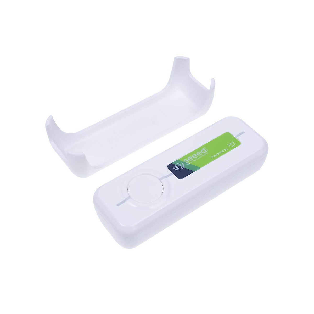 seeed studio IoT Button for AWS - Cloud Programmable Dash Button with AWS IoT 1-Click Service,Dual-Band 2.4Ghz / 5Ghz Wi-Fi, Removable and Chargeable Li-ion Battery, USB Type-C Charging