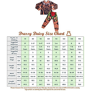 Dressy Daisy Boy's Ocean Adventure Pajamas Halloween Dress Up Pants Set Costumes Fancy Party Outfit Size 5-6