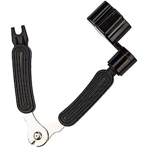 CC CAIHONG Guitar String Winder, Guitar String Winder Tool, Guitar Bridge Pin Puller and Cutter, 3 In 1 Multifunctional Guitar String Peg Tuner Winder for Acoustic Electric Guitar (Black)