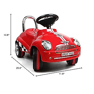 Red Ride On Car Toy Gliding Scooter with Sound & Light by Unknown