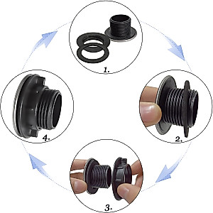 3 Pieces Silver Faucet Hole Cover Sink Faucet Hole Cover Kitchen Tap Hole Cover Sink Caps for Top Holes Stainless Steel(1.2 to 1.6 inch in Diameter)