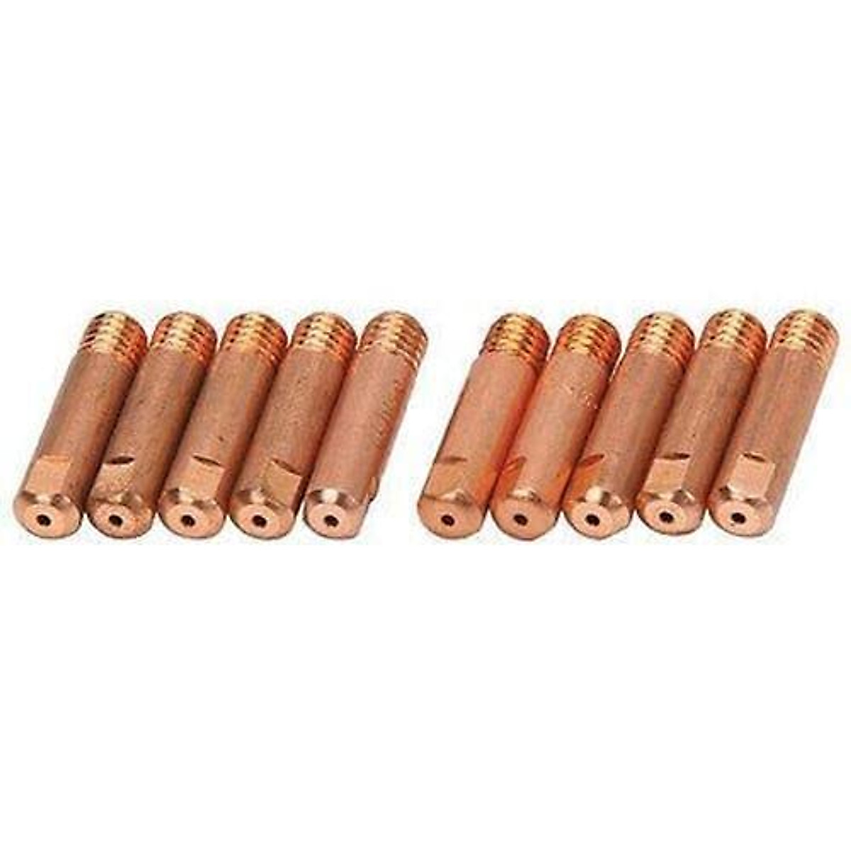 ARC-POWER for Replacement Pack of Copper Welding Weld End .035 Tips for Mig Welder Machine Gun