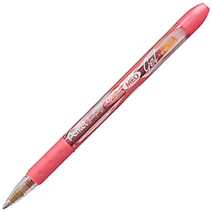 Pentel Sunburst Metallic Gel Pen, Medium Line, Permanent, Assorted Ink, 5 Pack (K908MBP5M1)