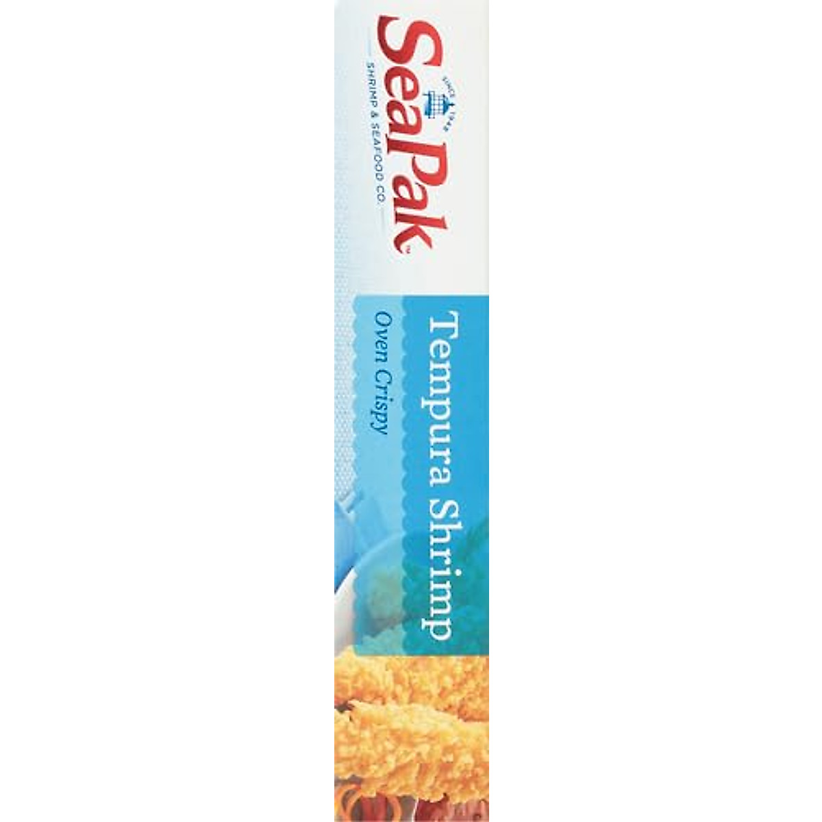 SeaPak Tempura Shrimp with Oven Crispy Breading and Sweet and Spicy Orange Sauce, Frozen, 8.2 oz
