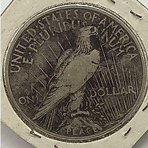 1924 P Peace Silver Dollar Average Circulated $1 Seller F-VF